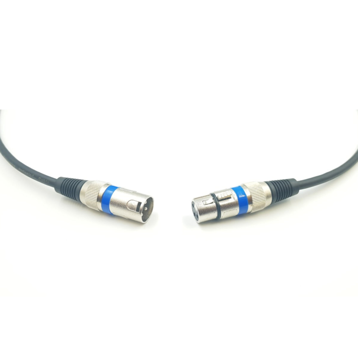15m 3-Pin XLR Male to Female Balanced Cable Microphone Mic Cord Black