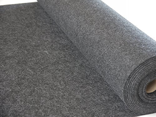 Grey Felt Fabric Thick 1m x 2m Per Meter 2mm Subwoofer Speaker Box Aut