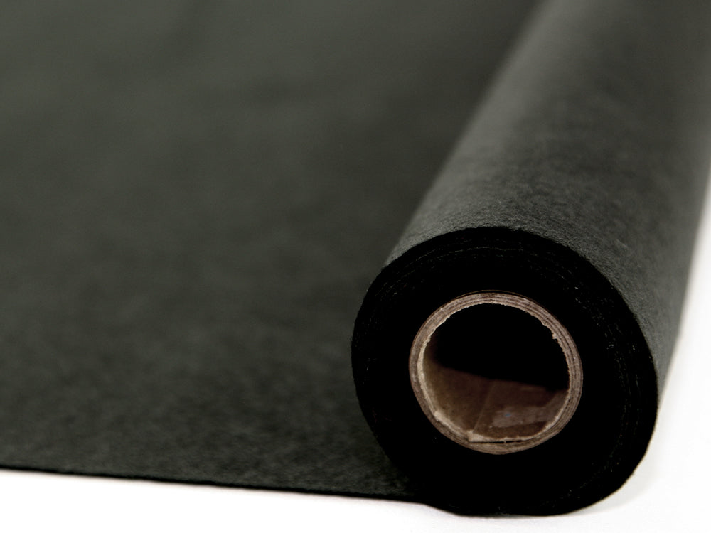 Black Felt Fabric Thick 1m x 2m Per Meter 2mm Subwoofer Speaker Box Au