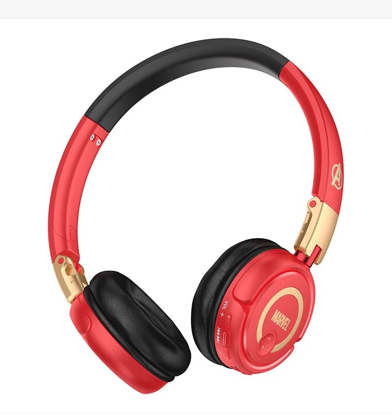 Iron Man Marvel Avengers Infinity War Stereo Bluetooth Headphones & Ca